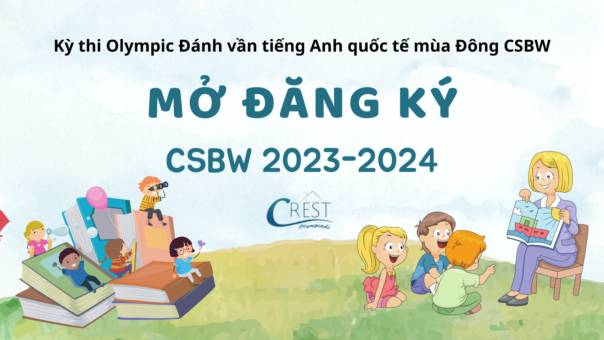 [MỞ ĐĂNG KÝ] Kỳ thi Olympic Đánh vần tiếng Anh quốc tế mùa Đông CSBW 2023-2024 - Fermat Education