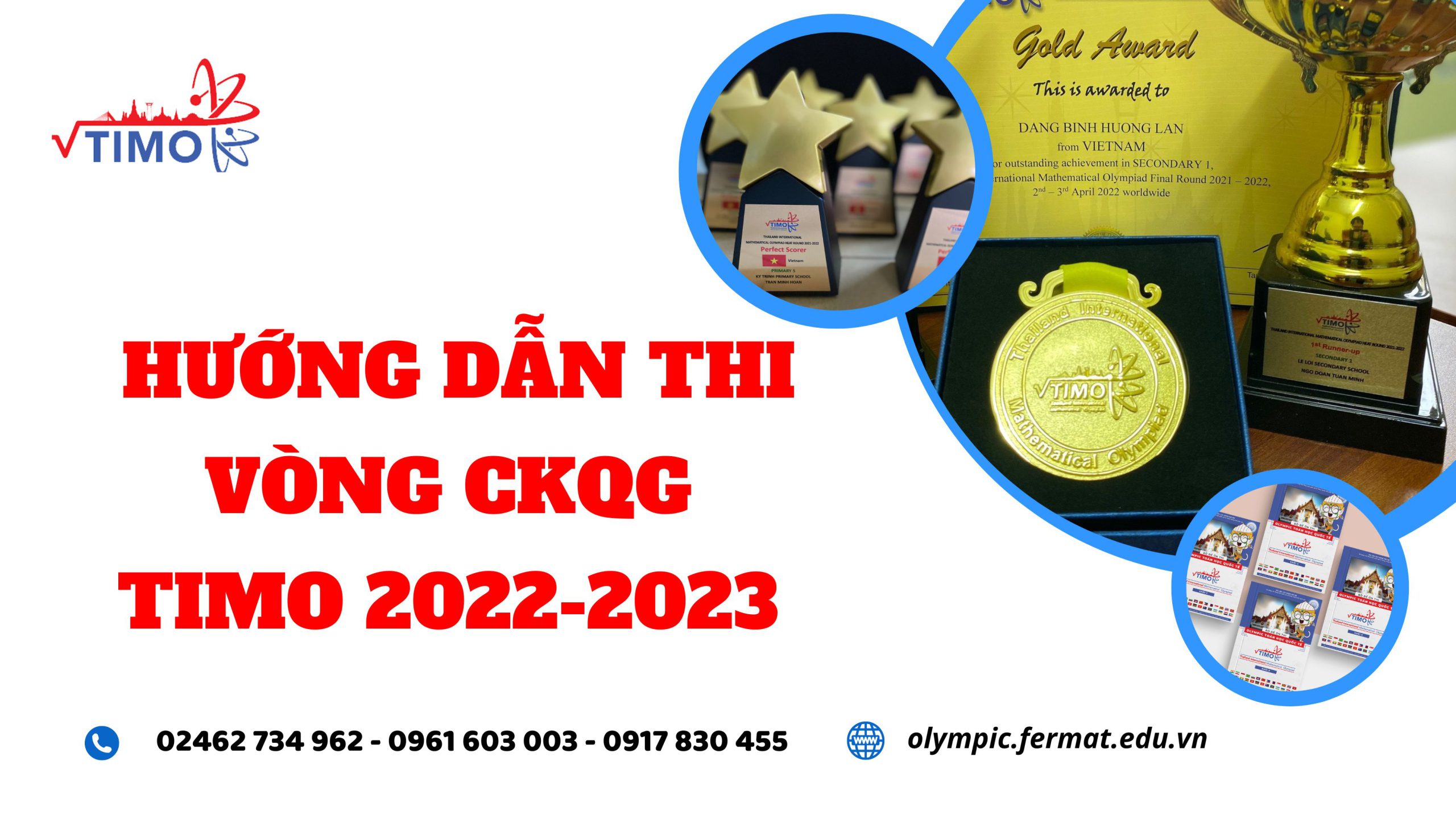 [TIMO 2022-2023] HƯỚNG DẪN THI VÒNG CHUNG KẾT QUỐC GIA - Fermat Education