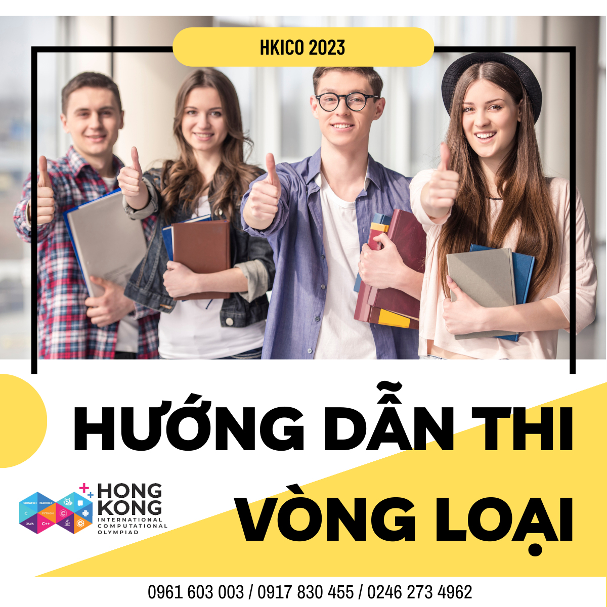 [HKICO] THỜI GIAN VÀ HƯỚNG DẪN THI VÒNG LOẠI HKICO 2023 - Fermat Education