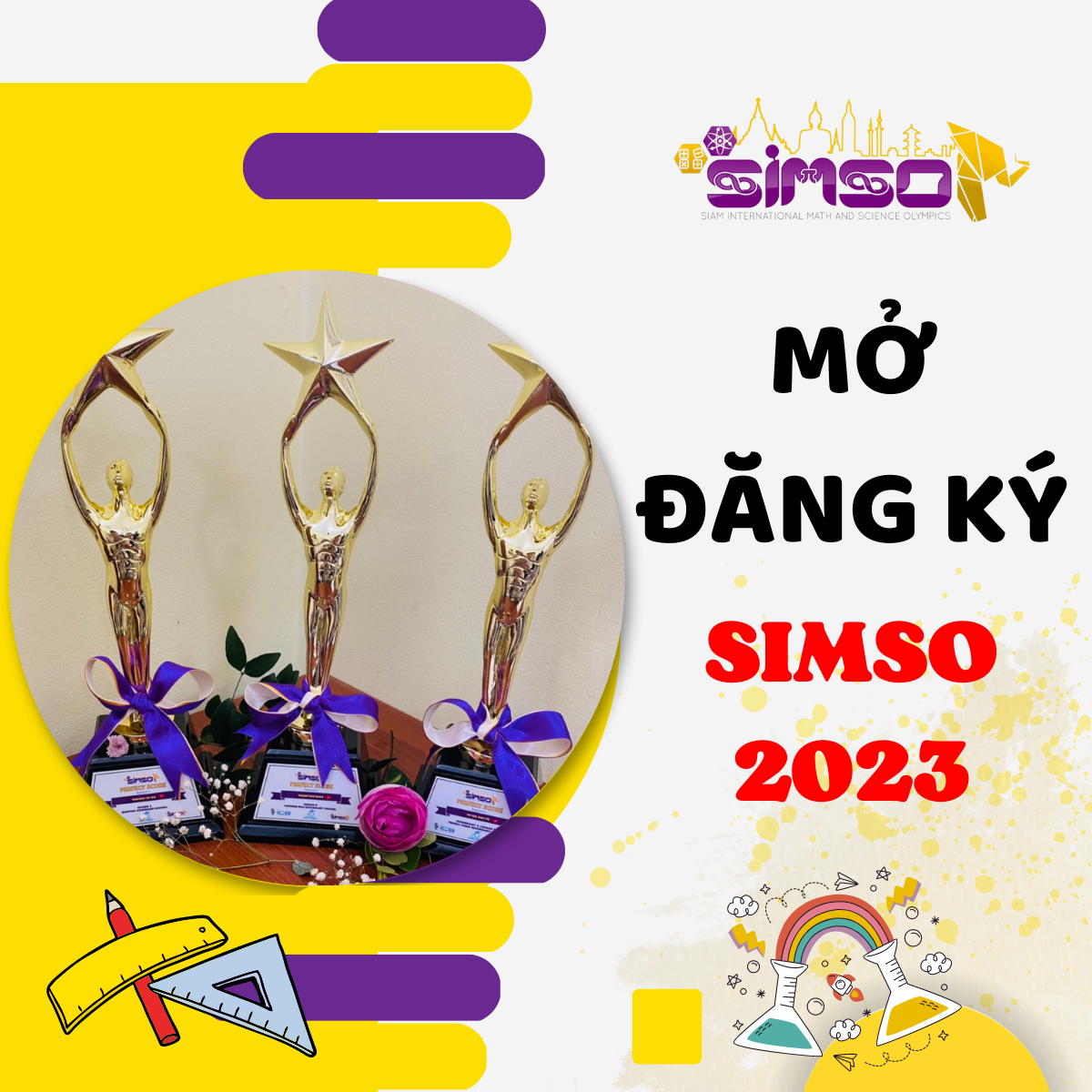 [MỞ ĐĂNG KÝ] KỲ THI OLYMPIC TOÁN VÀ KHOA HỌC QUỐC TẾ SIMSO 2023 ...