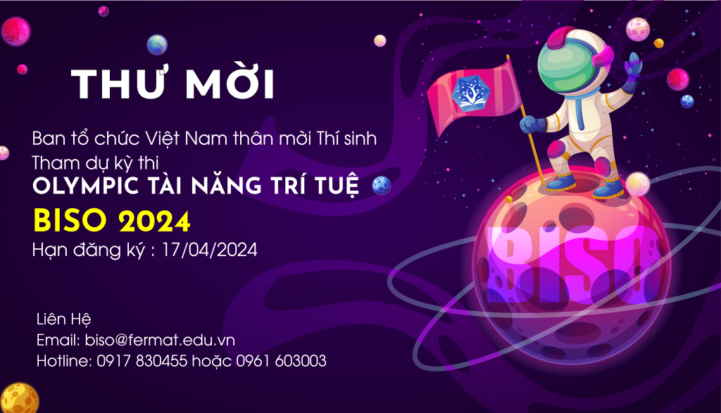 MỞ ĐĂNG KÝ KỲ THI OLYMPIC TOÁN HỌC QUỐC TẾ HKIMO 2024 - Fermat Education