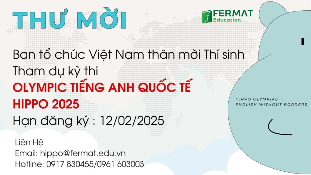 [MỞ ĐĂNG KÝ] KỲ THI OLYMPIC TOÁN HỌC QUỐC TẾ TIMO 2024-2025 - Fermat Education