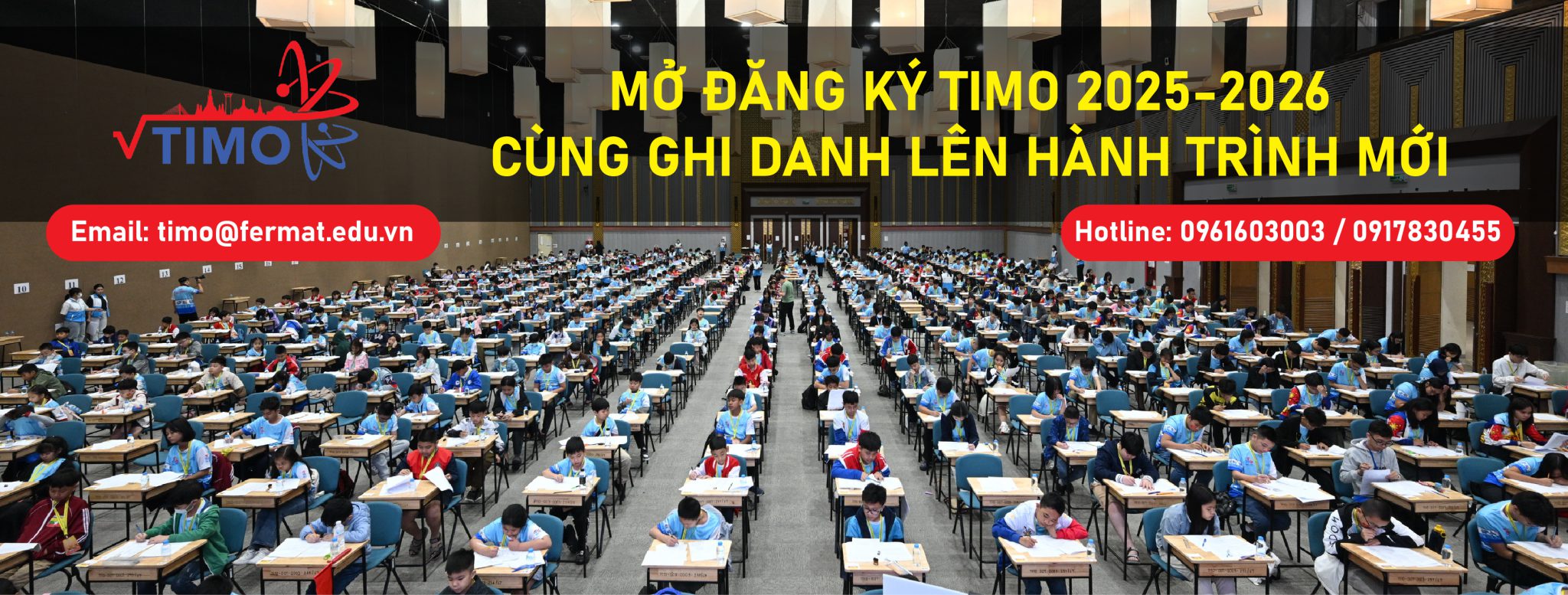 [MỞ ĐĂNG KÝ] KỲ THI OLYMPIC TOÁN HỌC QUỐC TẾ TIMO 2024-2025 - Fermat Education